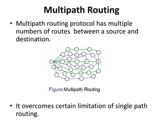AODV (Ad hoc On-demand Distance Vector) VS AOMDV (Ad hoc On-demand Multipath Distance Vector) | PPTX
