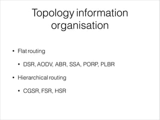 Adhoc routing protocols | PDF