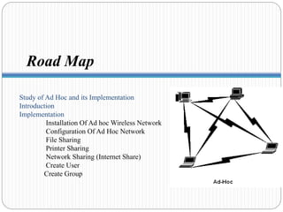 Ad hoc wireless network final | PPTX | Internet | Computing
