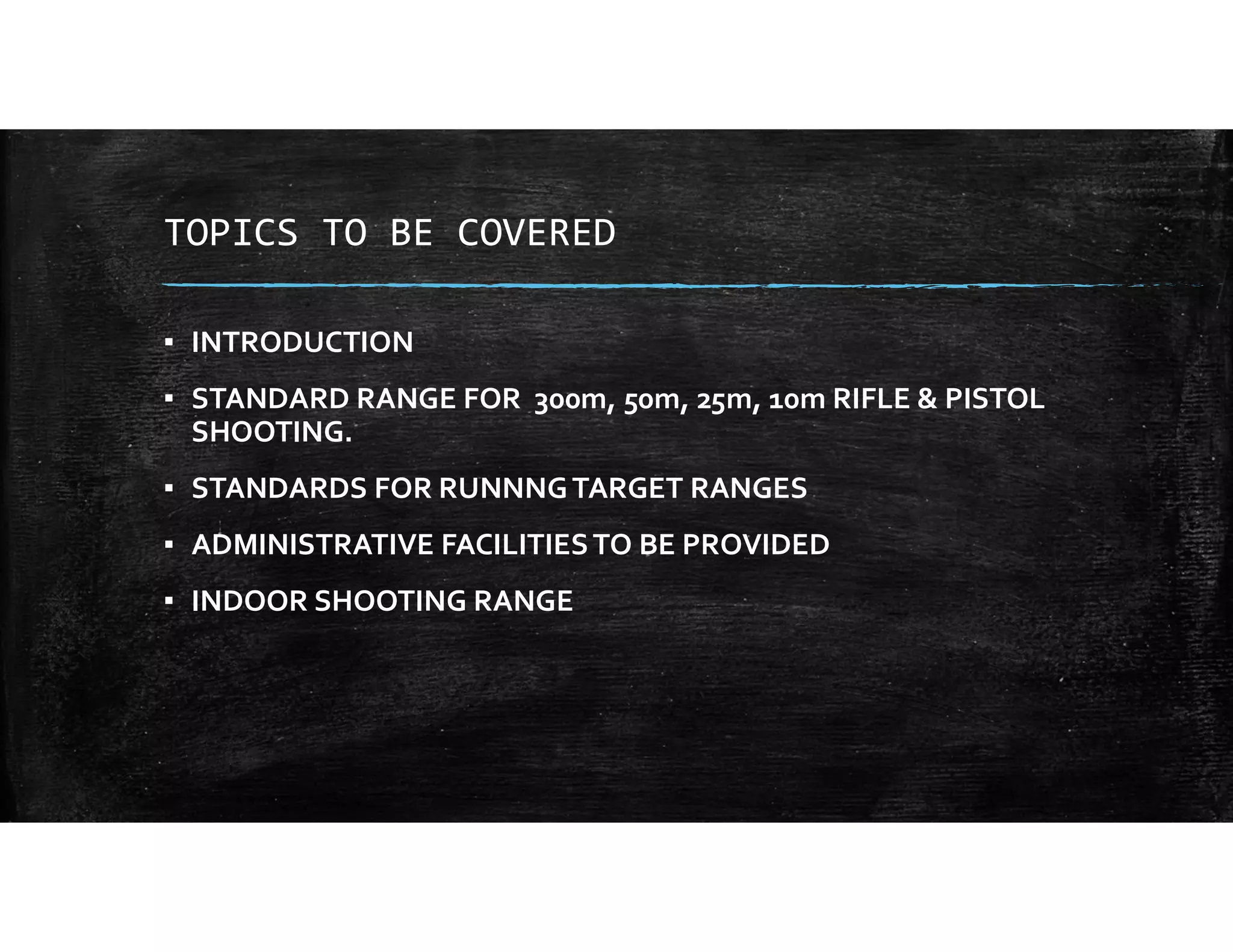 Shooting Range Indoor | PDF