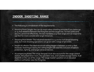Shooting Range Indoor | PDF