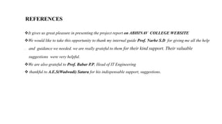 presentation on college website project .pptx