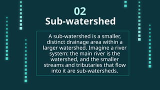 The Watershed and basin catchments .pptx