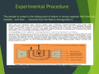 Adiabatic de magnetization | PPTX