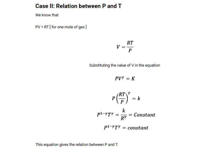 Adiabatic FRelation Between P,V,T.pptx