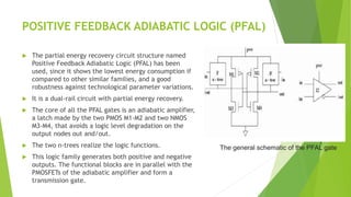 Adiabatic logic or clock powered logic | PPTX
