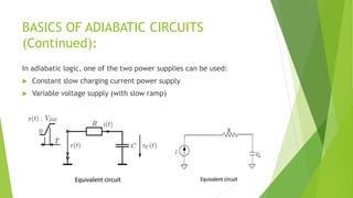 Adiabatic logic or clock powered logic | PPTX