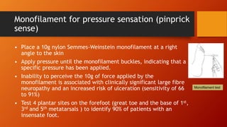 A diabetic patient with wound on foot | PPTX