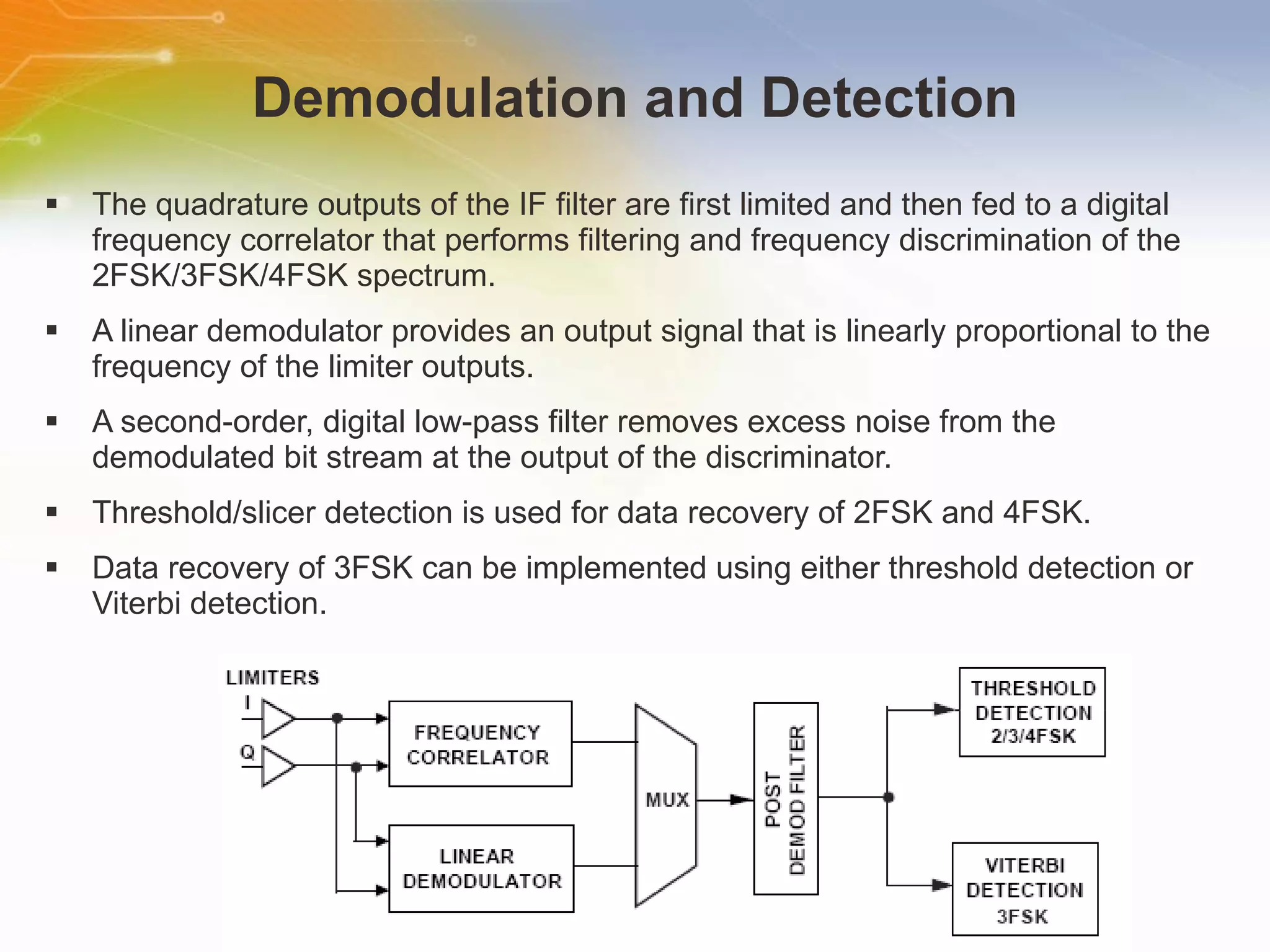 ADF7021 High Performance Narrowband ISM Transceiver | PPT | Digital ...