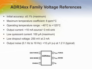 ADR34xx Micro-Power, High-Accuracy Voltage References | PPT