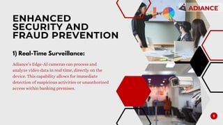 Revolutionizing Banking Security with Edge-AI: Powered by Adiance & Arcis AI | PPT