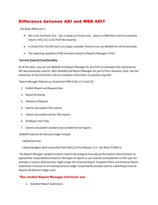 Adi and web adi | DOC