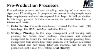 Strategic issues in Readymade Garments Supply Chain Management: A Study on Mohammadi Group | PPTX