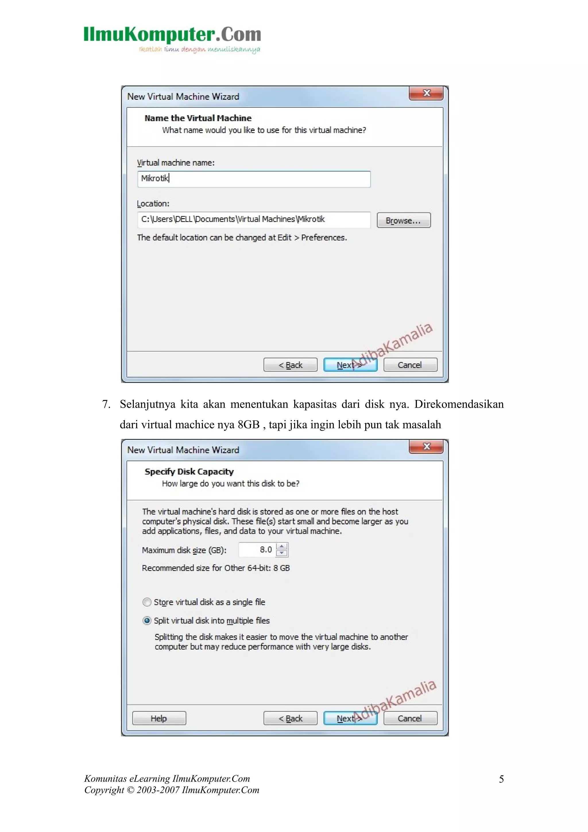 Adiba instalasi-mikrotik-di-vmware | PDF