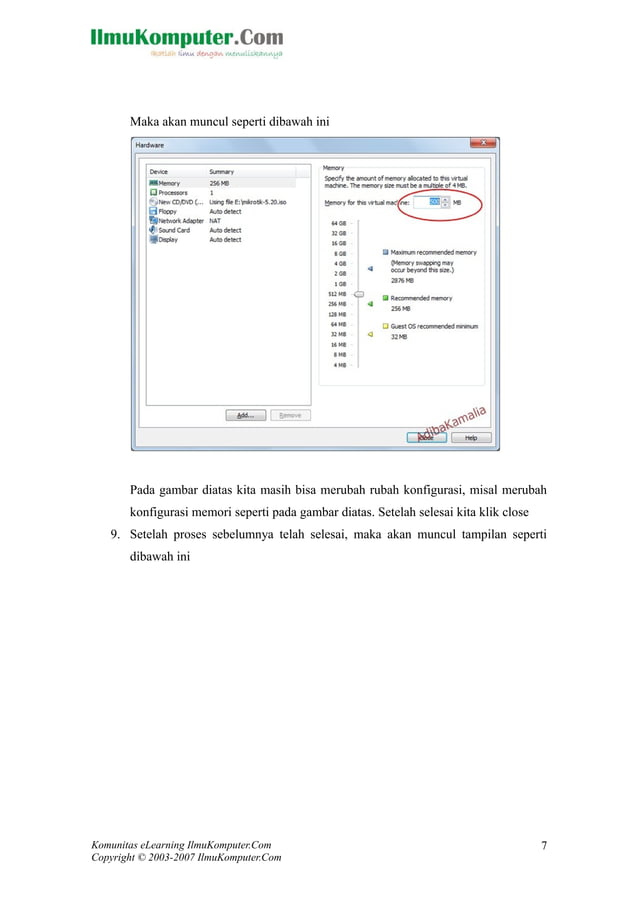 Adiba instalasi-mikrotik-di-vmware | PDF