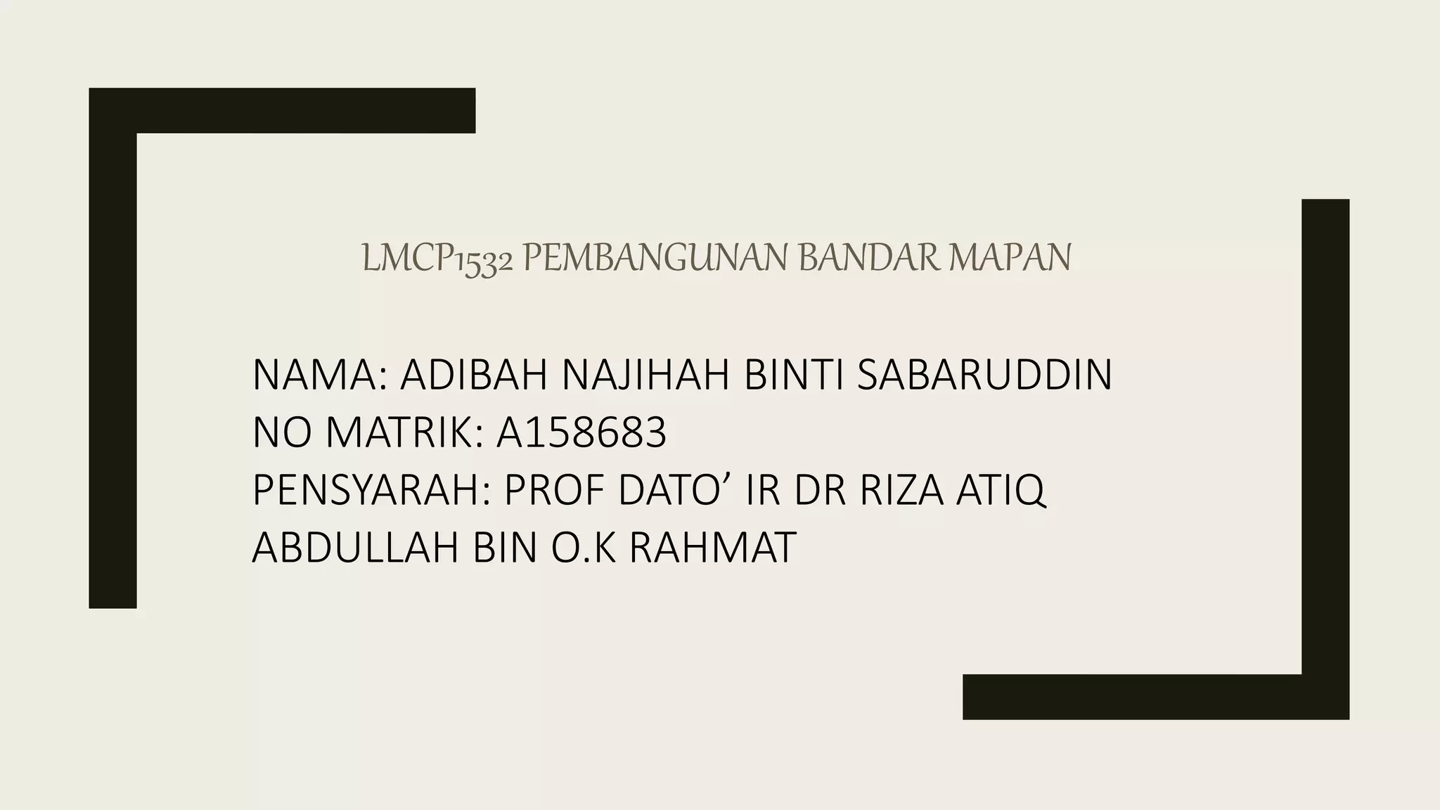 Adibah najihah binti sabaruddin (2) | PPT