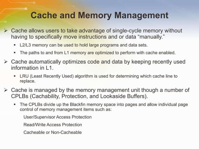Blackfin Processor Core Architecture Part 3 | PPT | Data Storage and Warehousing | Computing