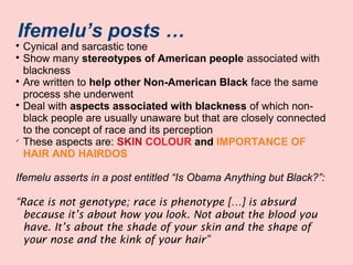 Chimamanda Ngozi Adichie - Americanah | PPT