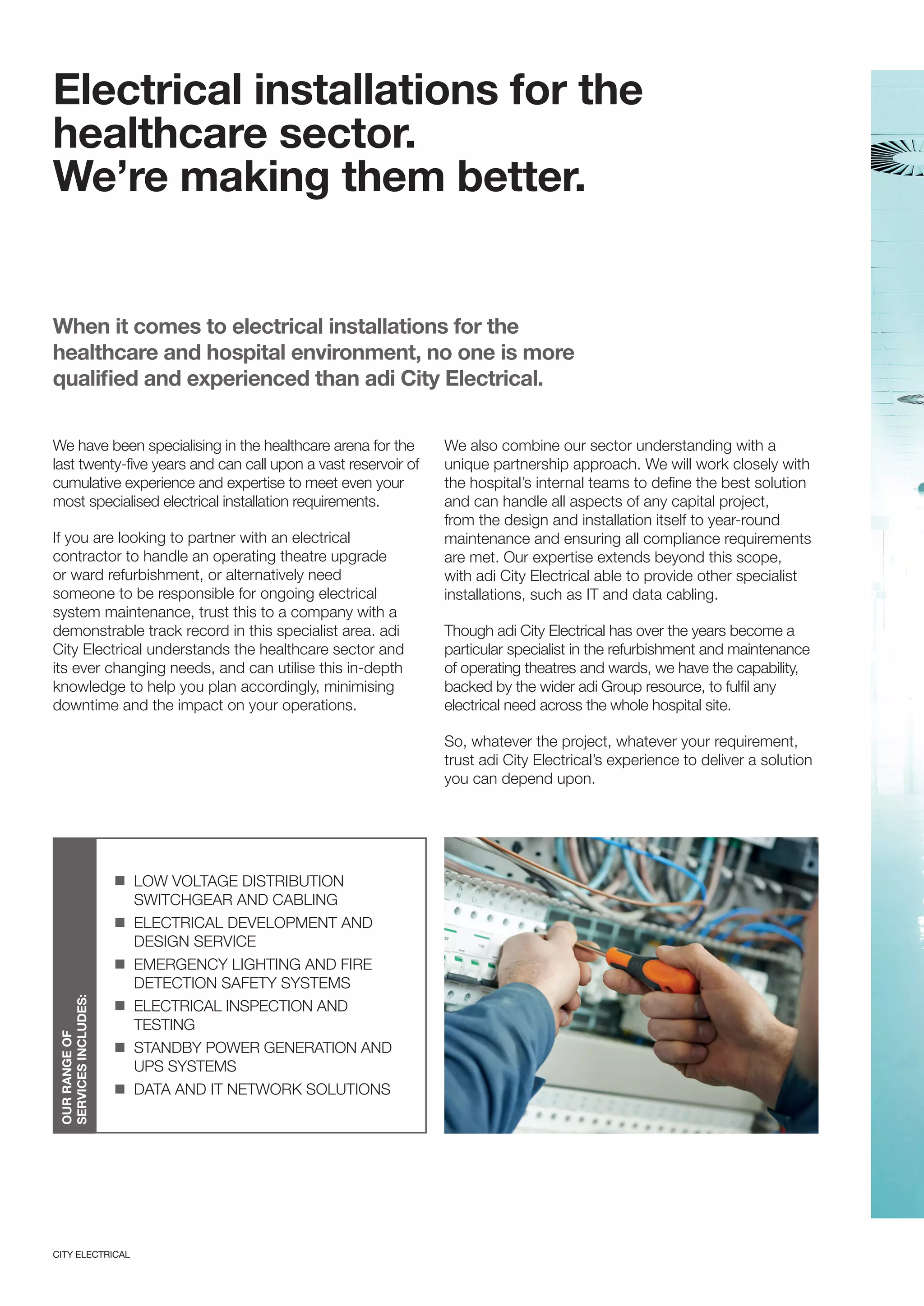 adi city electrical brochure | PDF