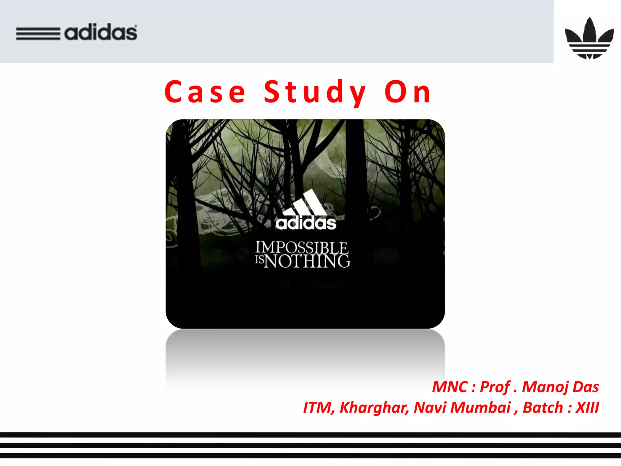 Adidas (Case Study) | PDF