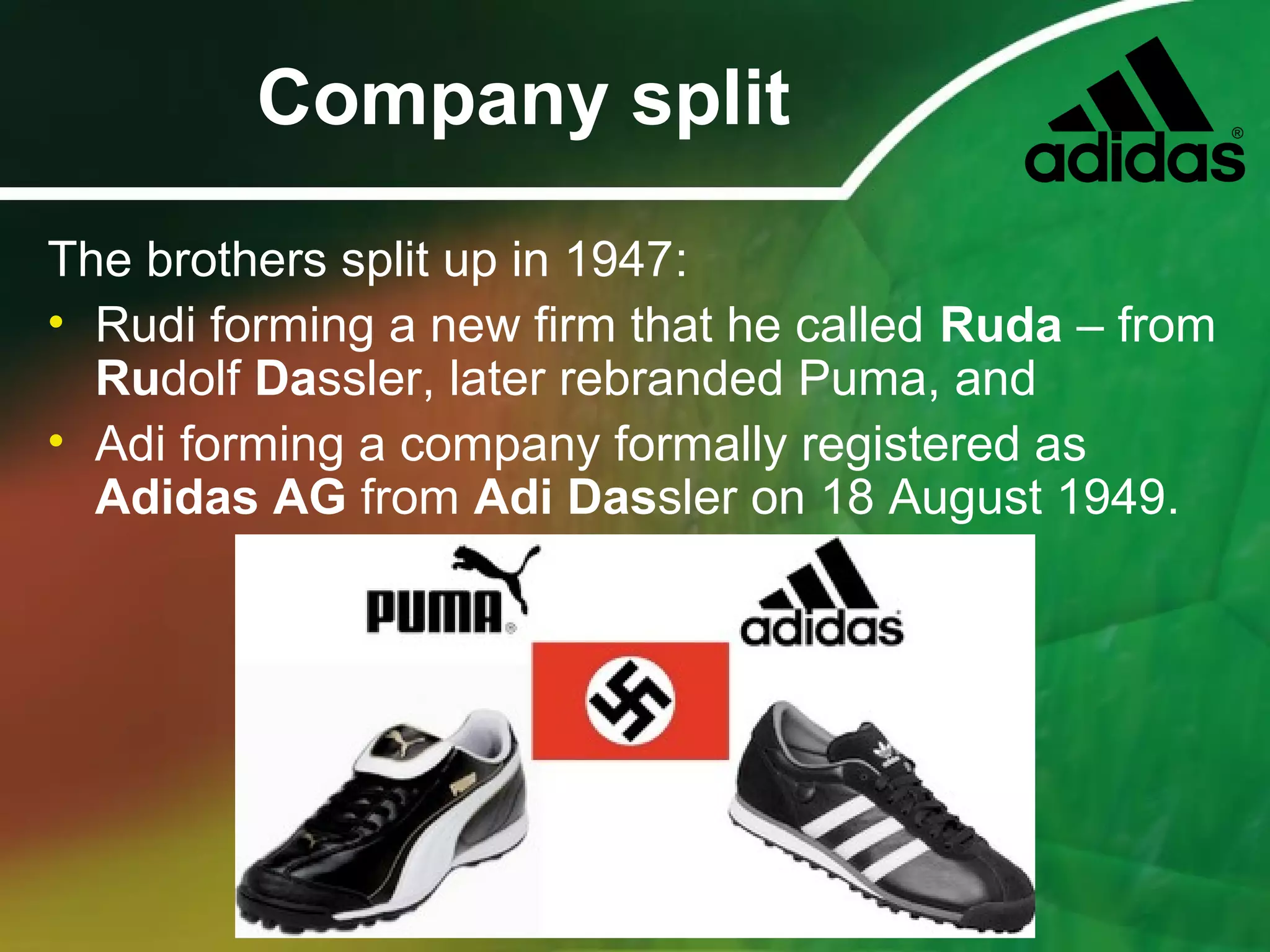 Adidas - Short History | PPT