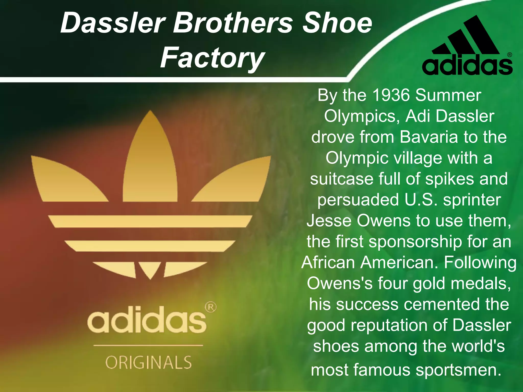 Adidas - Short History | PPT