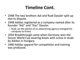 Adidas | PPTX
