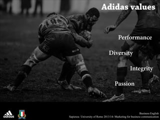 Rugby & Adidas - Marketing Strategy | PDF