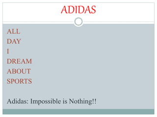 Adidas | PPTX