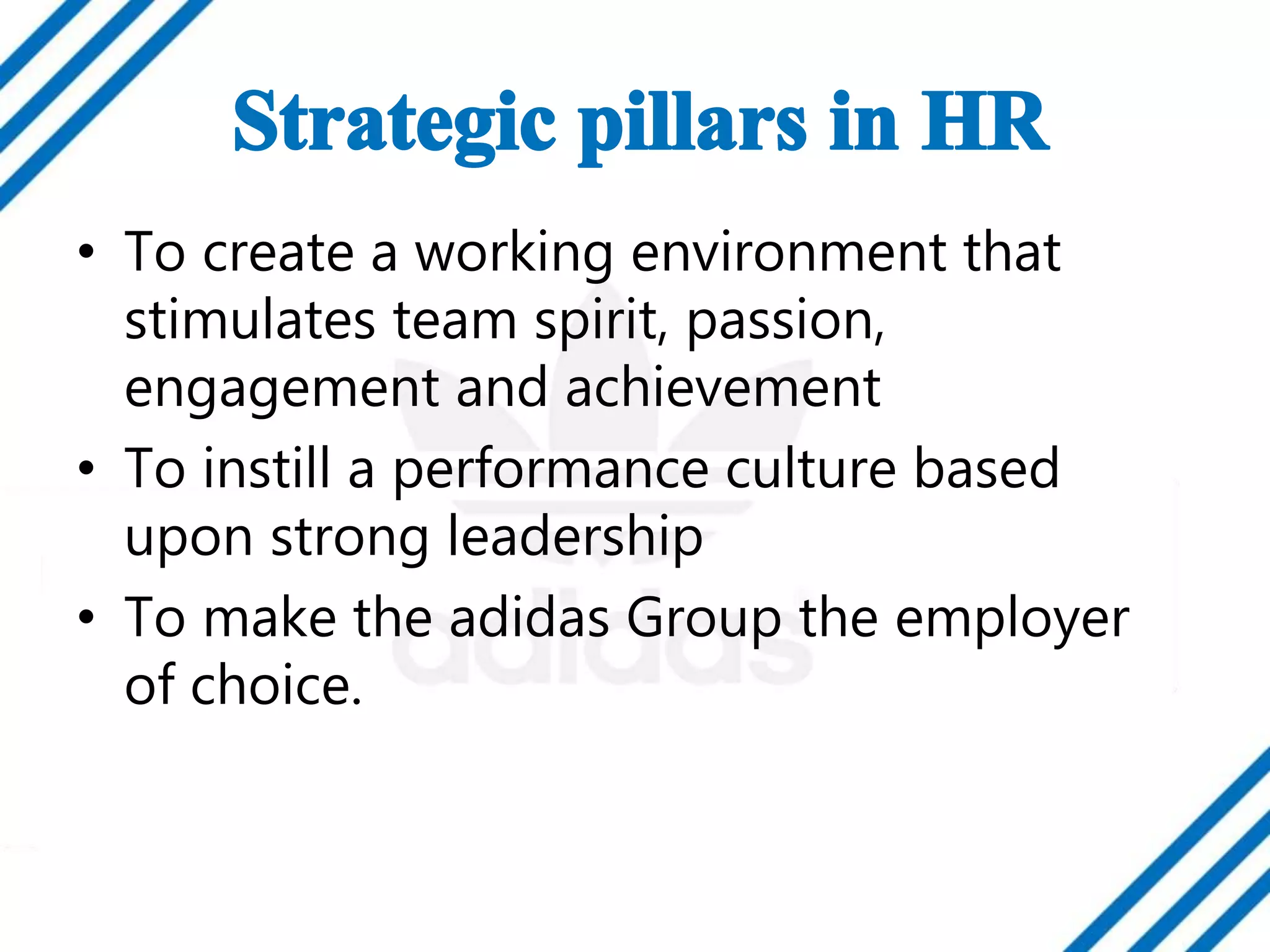 Adidas HR functions and organizational behaviour | PPTX
