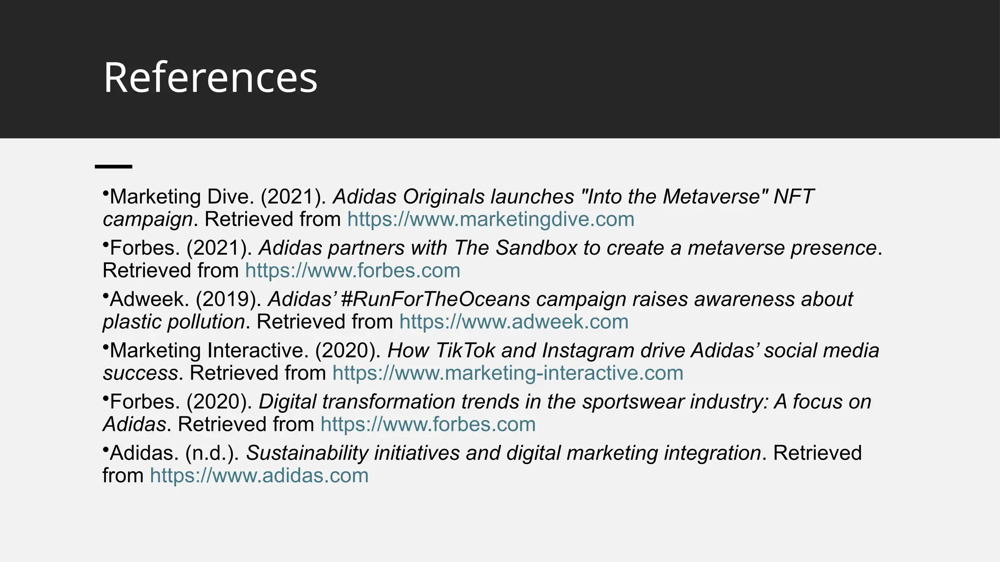 Adidas: Pioneering Digital Innovation MRK634ZTT | PPTX