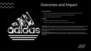 Adidas: Pioneering Digital Innovation MRK634ZTT | PPTX
