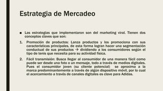 Adidas: Marketing Digital | PPTX