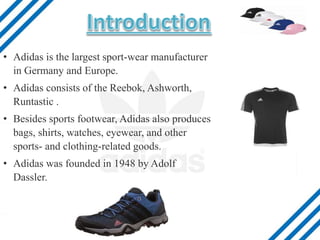 Environmental Impact of Adidas | PPTX