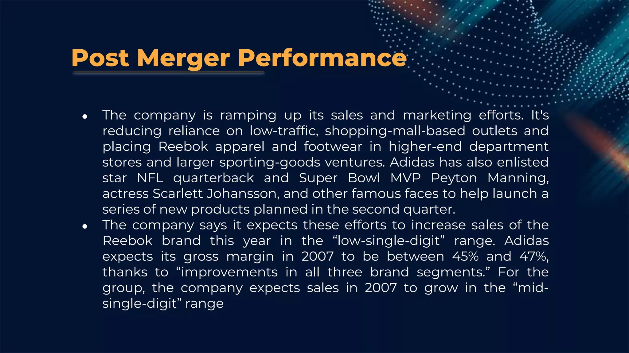 Adidas acquire Reebok Case Study | PPTX