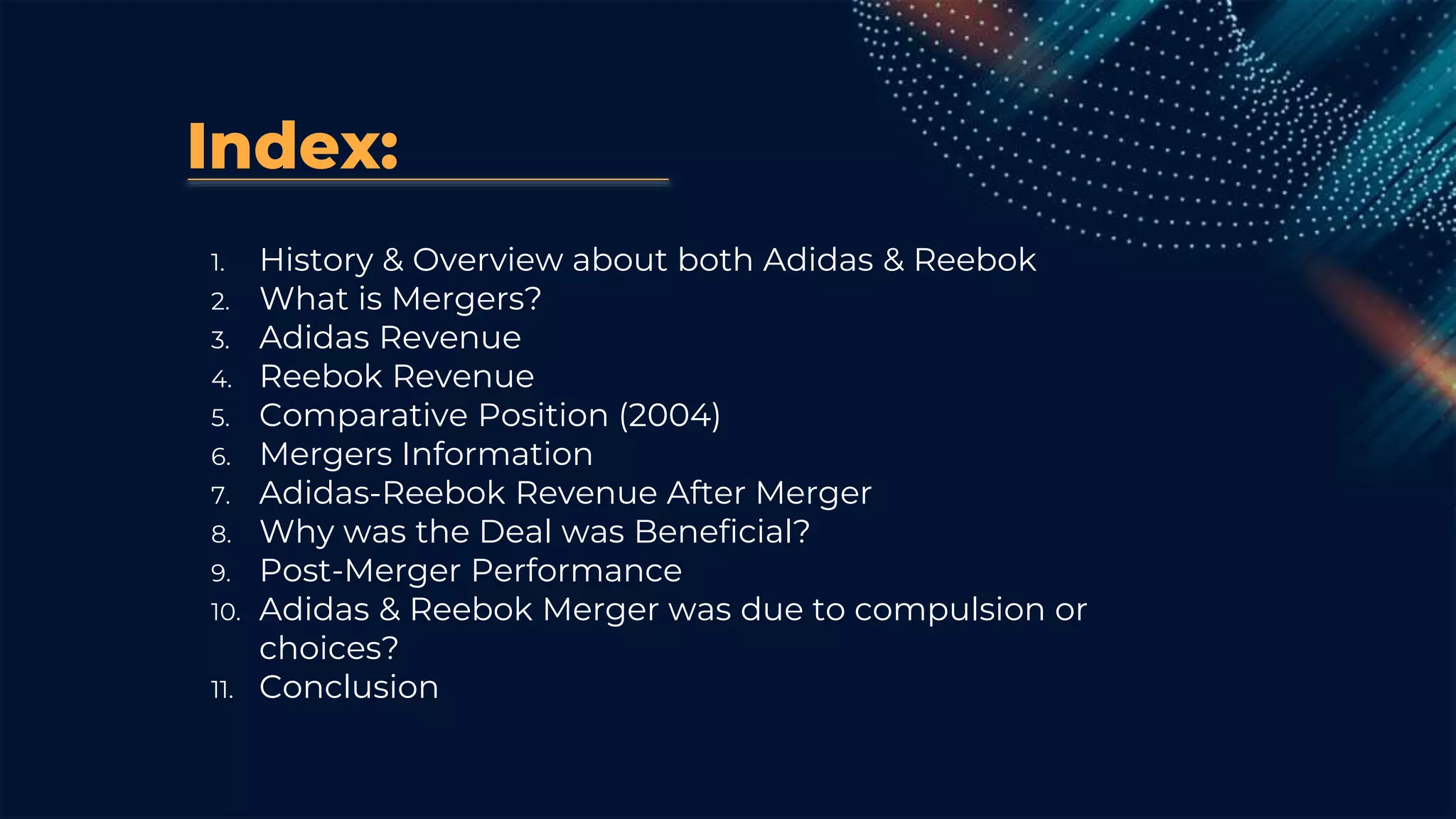 Adidas acquire Reebok Case Study | PPTX