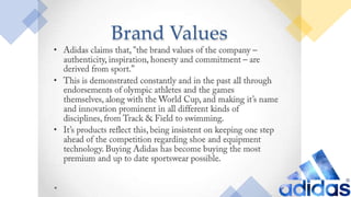 Adidas brand research | PPTX