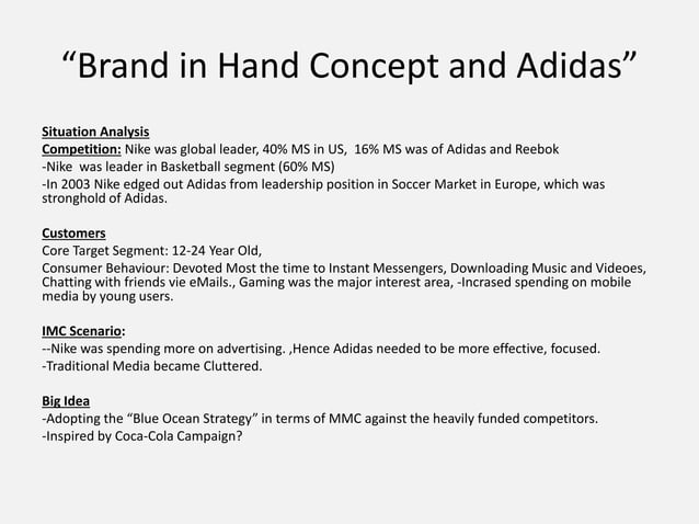 Adidas case study by shyam gour | PPT