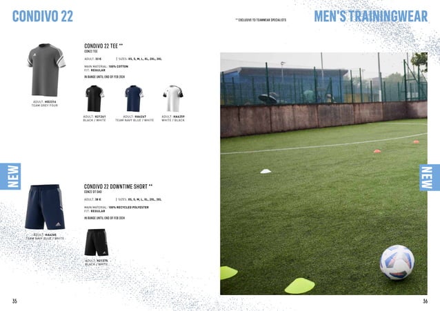 Adidas europe teamwear_catalogue_2022_english | PDF | Soccer | Sports