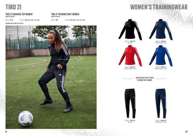 Adidas europe teamwear_catalogue_2022_english | PDF | Soccer | Sports