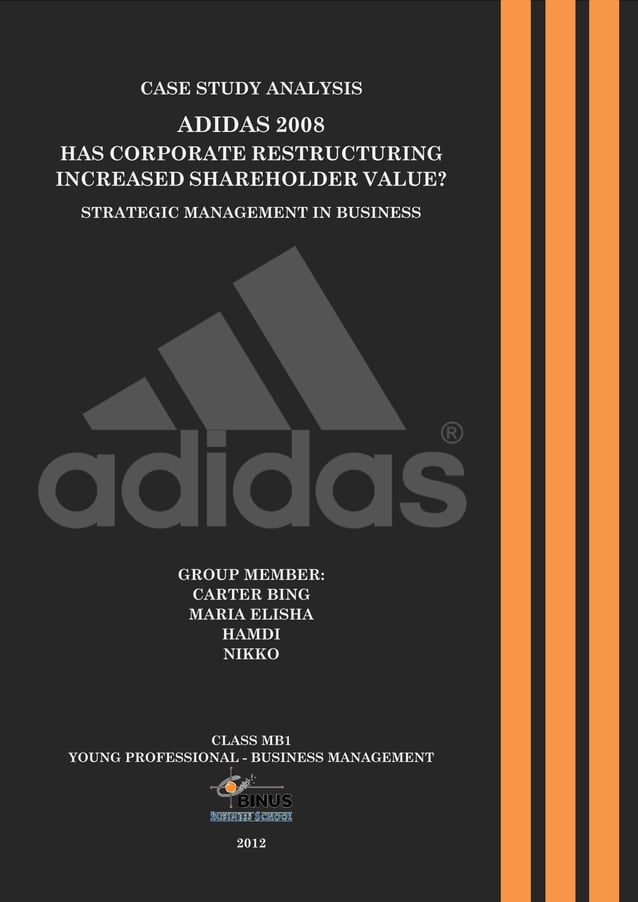 Adidas in 2008 - Case Study | PDF