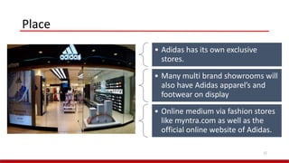 Adidas marketing plan | PPTX