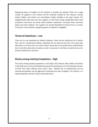 Adidas nike case study | PDF