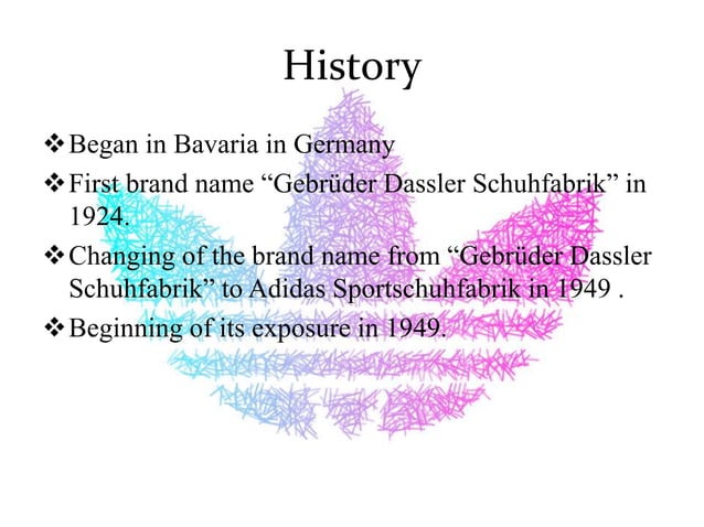 Adidas presentation | PPTX