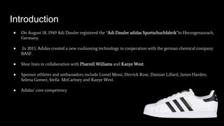 Adidas Research Project | PPTX
