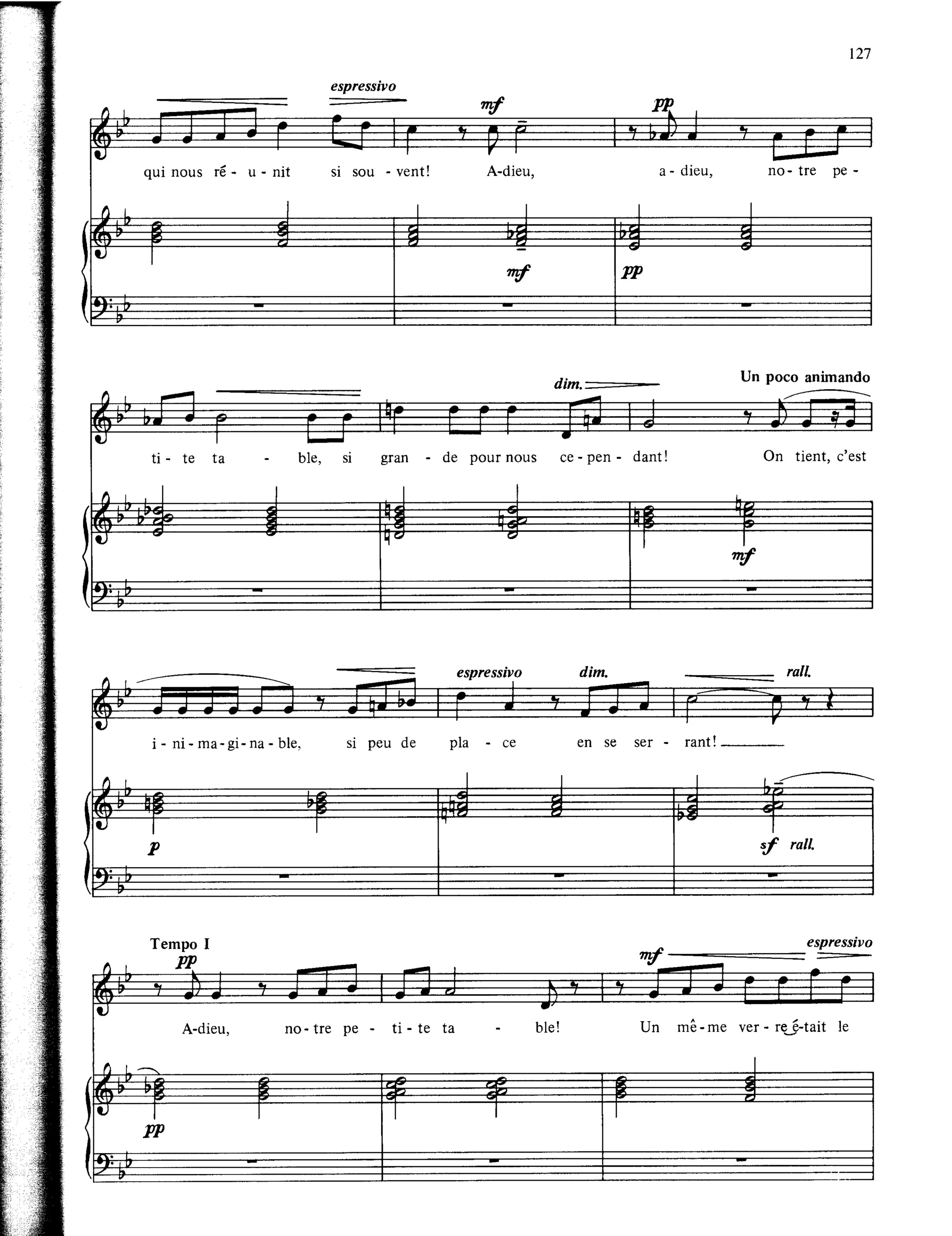 Adieu notre petite table | PDF