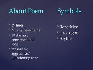 summary of poem, A Different History.pptx