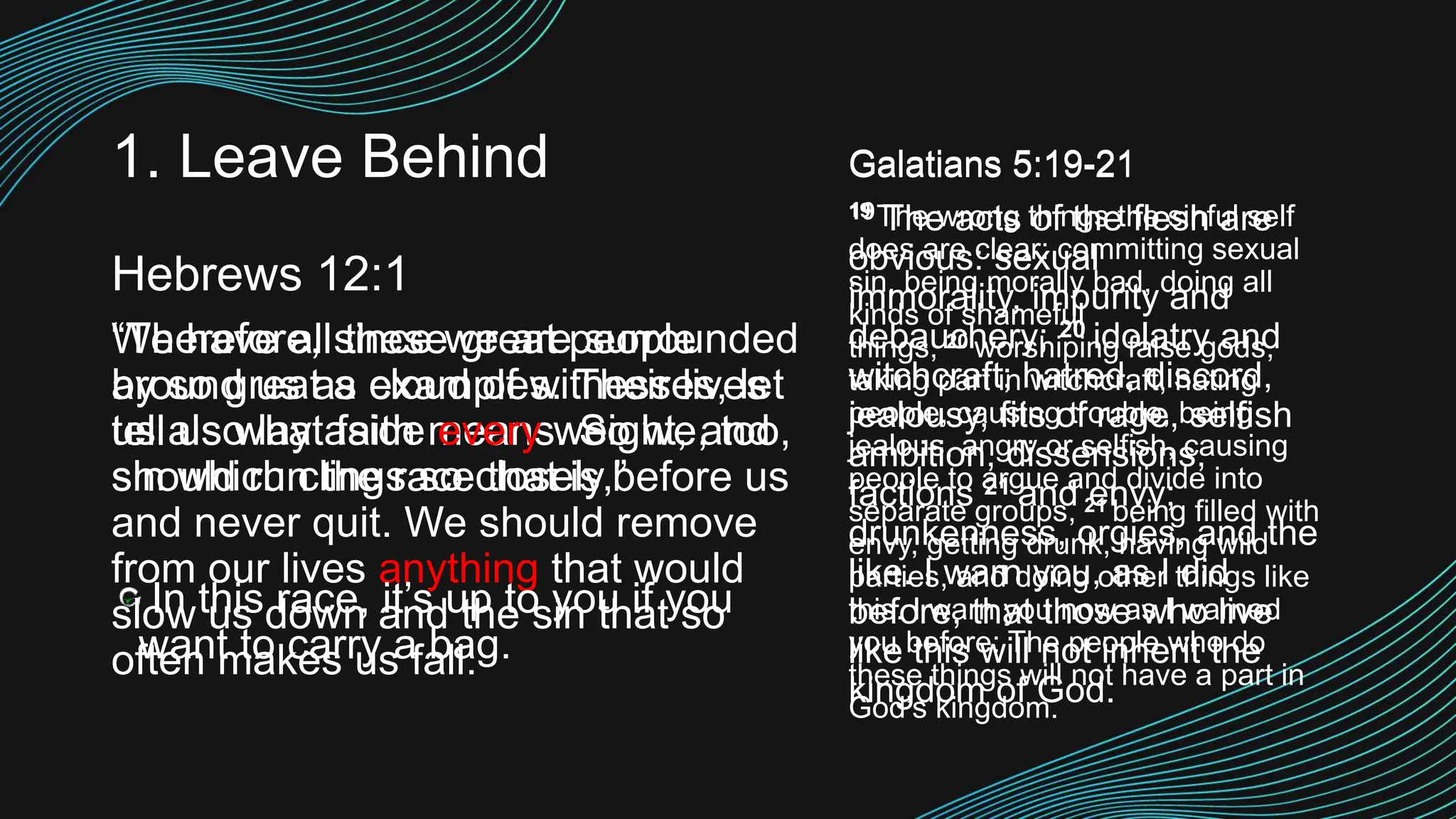 Preaching Idea: A Different kind of Race.pptx