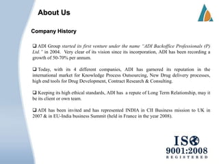 ADI Group of Companies | PPT
