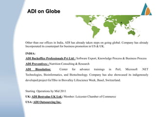 ADI Group of Companies | PPT
